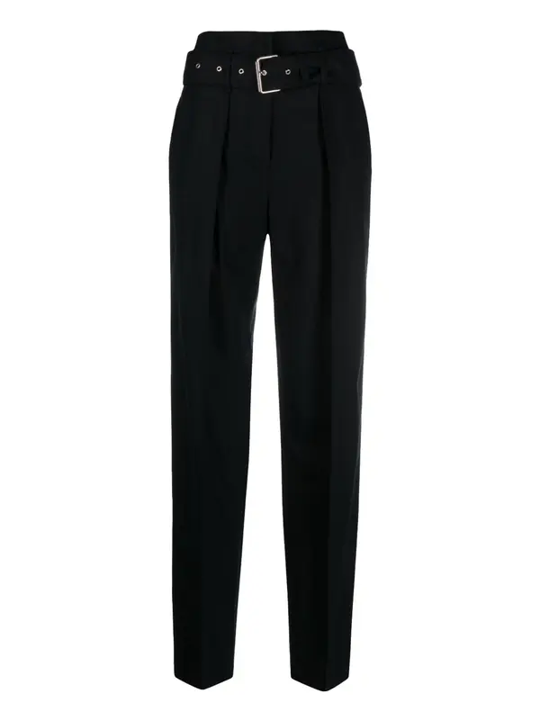 IRO PARIS Benet High-waisted Trousers - Black