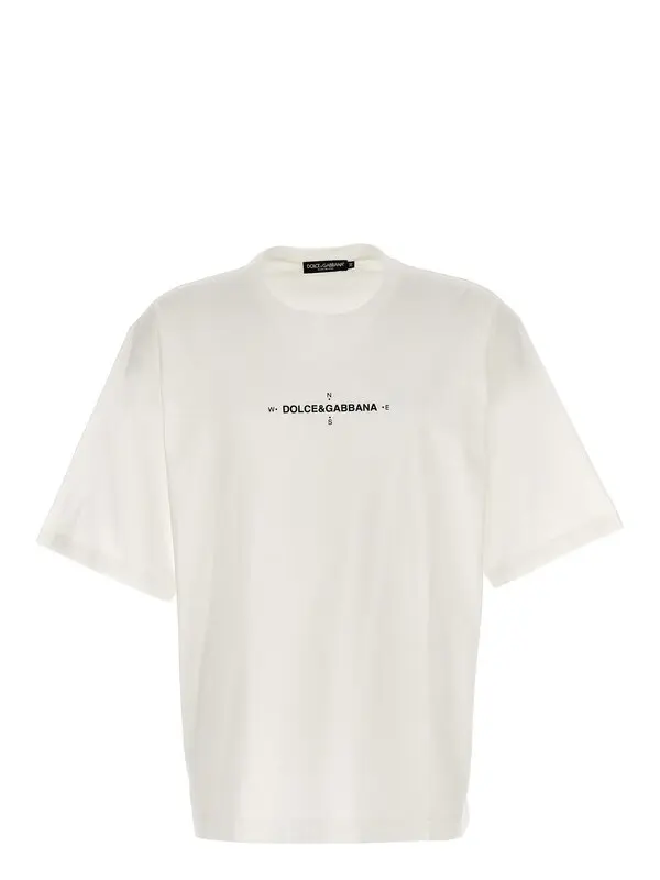Dolce & Gabbana Printed T Shirt - White
