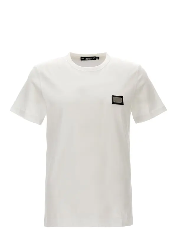 Dolce & Gabbana T Shirt 'dg Essential - White