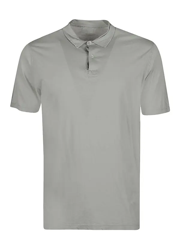 Hartford Cotton Polo Shirt - Grey