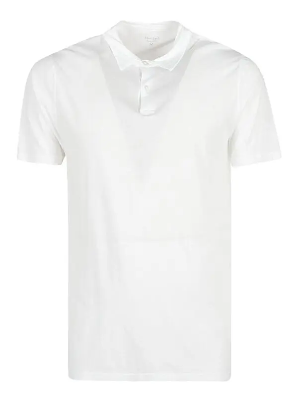 Hartford Cotton Polo Shirt - White