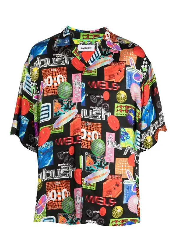 AMBUSH Cotton Bowling Shirt - Multicolour