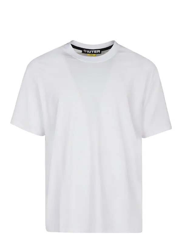 IUTER Printed Cotton T Shirt - White