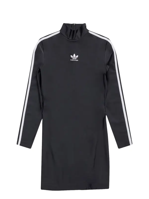 ADIDAS X BALENCIAGA Logo Sports Mini Dress - Black