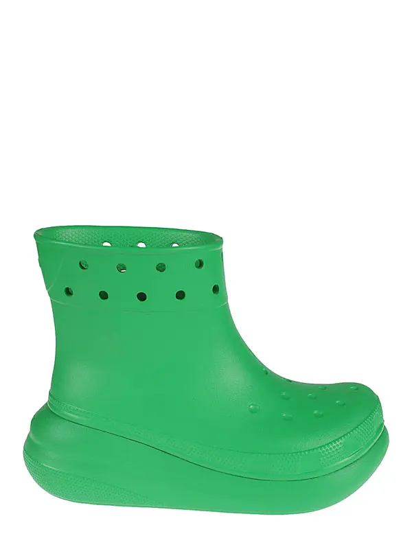CROCS PRE Crocs Classic Crush Rain Boots - Green