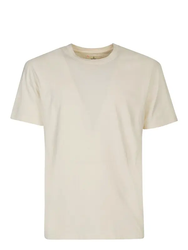 LA PAZ Printed Organic Cotton T Shirt - Beige