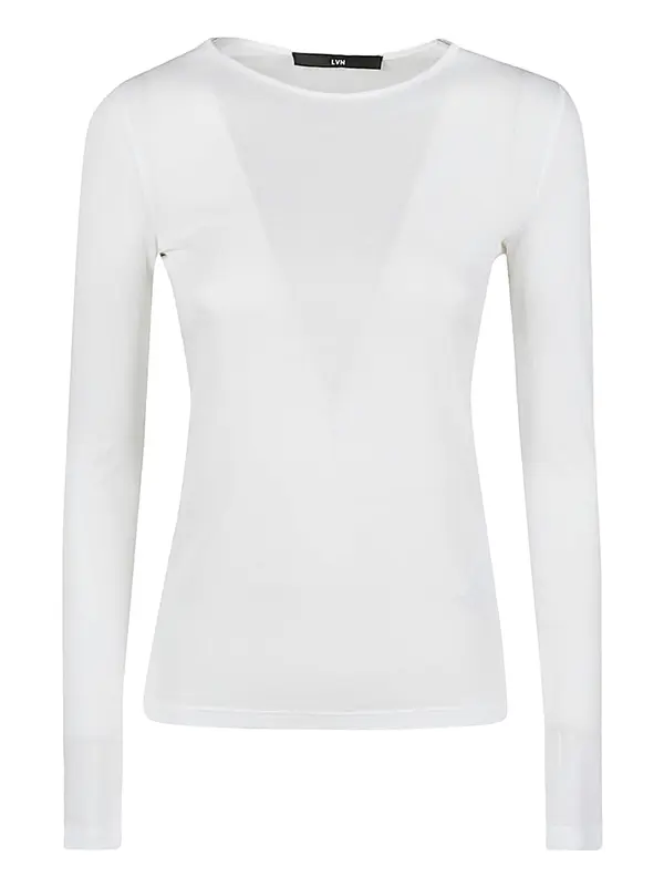 Liviana Conti Long Sleeve T-shirt - White