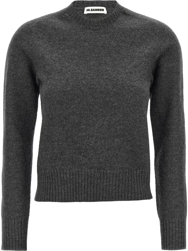 JIL SANDER Wool Sweater - Gray