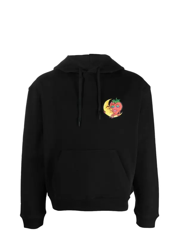 SKY HIGH FARM WORKWEAR Printed Hoodie - Black
