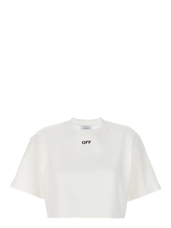 Off-White Off Stamp' T-shirt - White