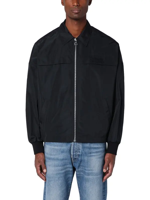 Alexander McQueen Lightweight Zipped Jacket - Black