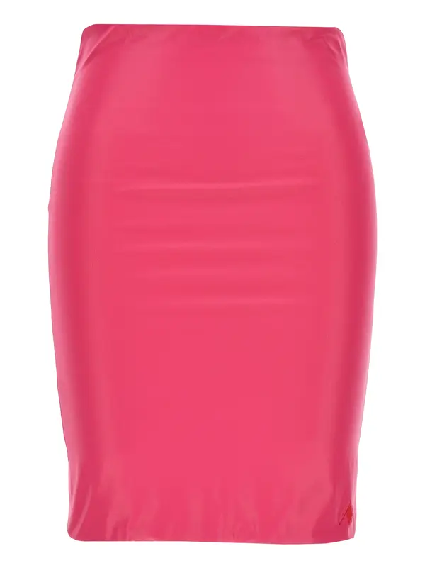 Attico Lycra Mini Skirt - Fuchsia