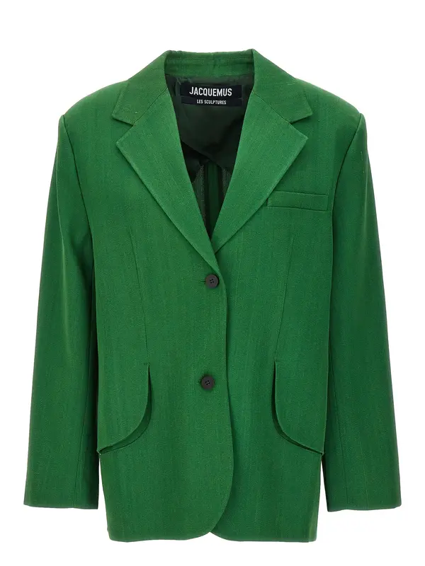 Jacquemus La Veste Titolo Blazer - Green