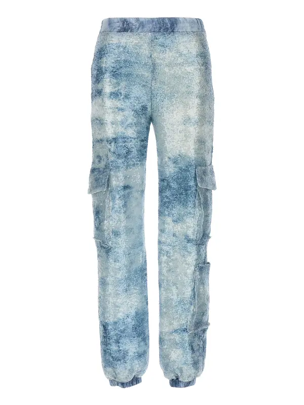 LE TWINS Robi' Cargo Trousers - Light Blue