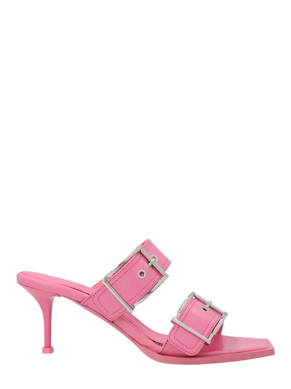 Alexander McQueen Punk' Sandals - Pink