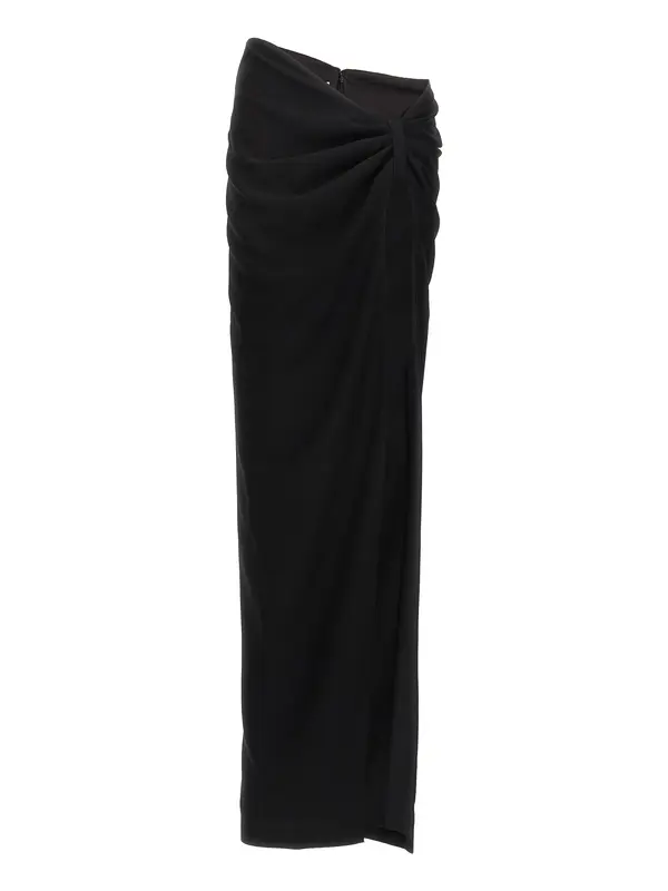 MONOT Torpedo' Long Skirt - Black