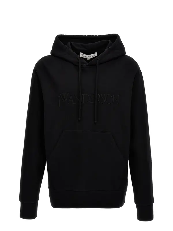 J.W.ANDERSON Logo Hoodie - Black