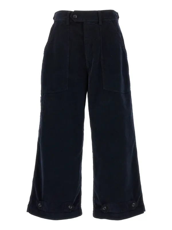 CELLAR DOOR Paola Corduroy Pants - Blue
