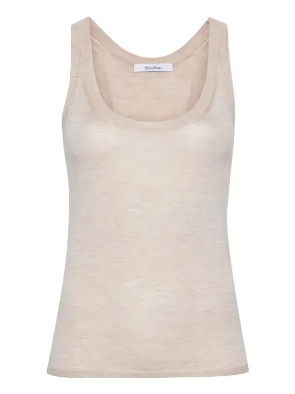 Max Mara Cashmere Tank Top - Beige