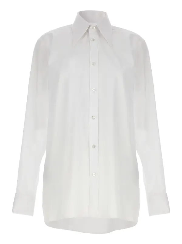 MAISON MARGIELA Long Shirt - White