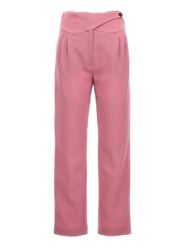 BLAZÉ MILANO Cool & Easy' Trousers - Pink