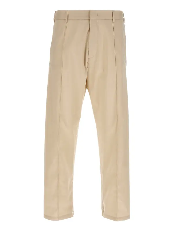 424 Pleated Pants - Beige