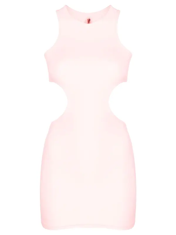 REINA OLGA Cut-out Mini Dress - Pink