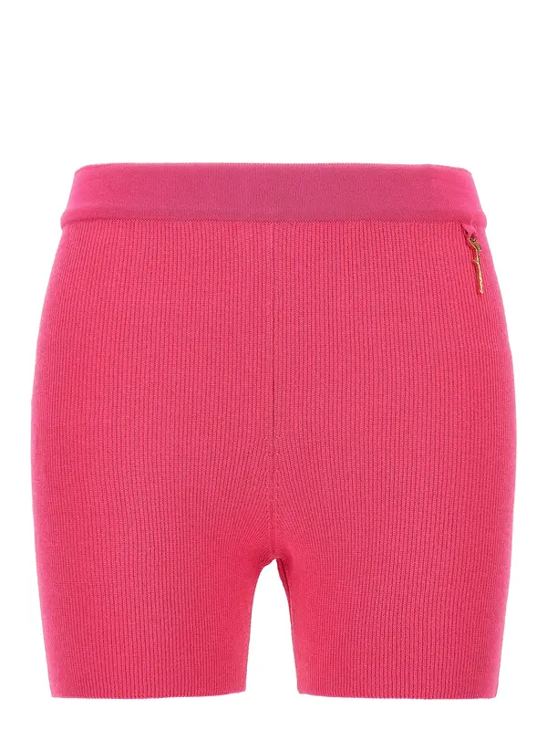 Jacquemus Le Short Pralu Cyclist - Fuchsia