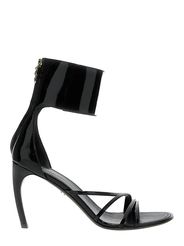 FERRAGAMO Clethra Sandals - Black