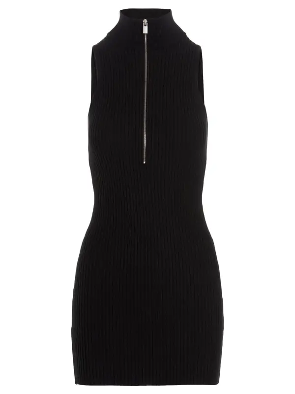 1017 Alyx 9sm Ribbed Knit Dress - Black