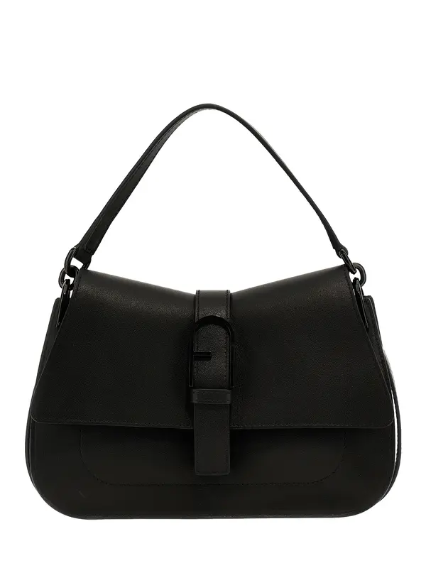 Furla Flow M' Shoulder Bag - Black