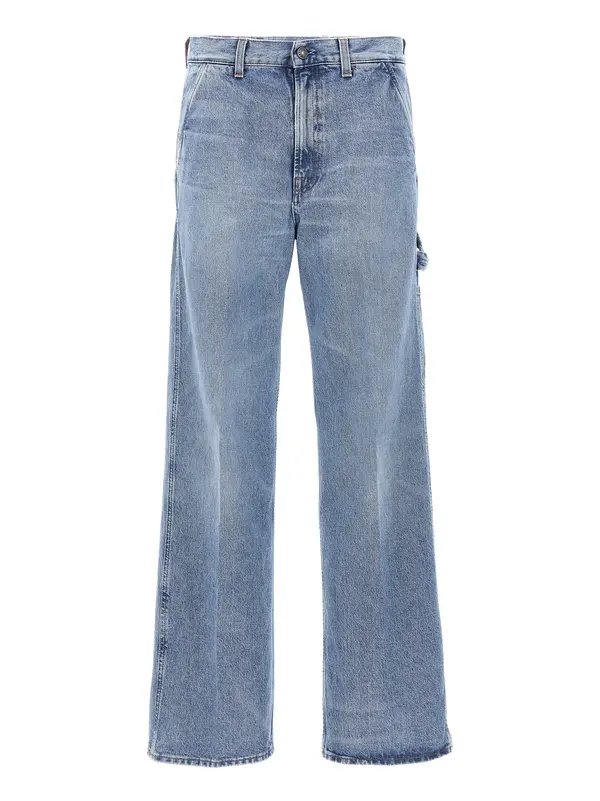MADE IN TOMBOY Ko Work' Carpenter Jeans - Light Blue