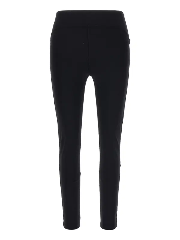 NOT AFTER TEN Tulle Insert Leggings - Black