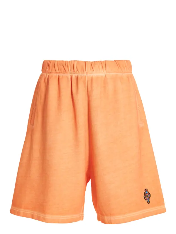 MARCELO BURLON COUNTY OF MILAN Sunset Cross Bermuda Shorts - Orange