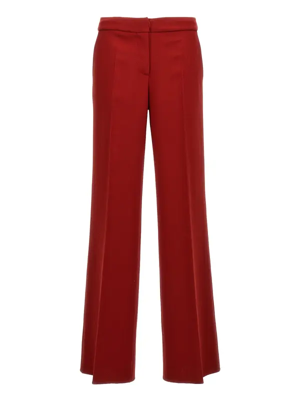 GIANLUCA CAPANNOLO Valerie Wool Pants - Red