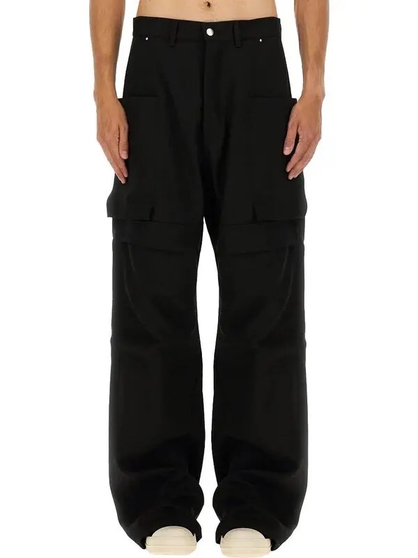 Rick Owens Stefan Cargo Pants - Black