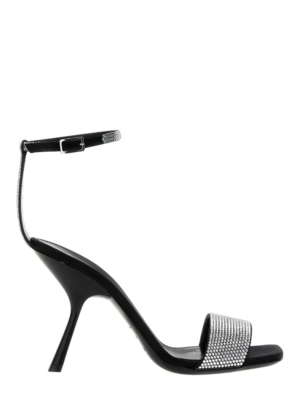 SERGIO ROSSI X Evangelie Smyrniotaki 'evangelie' Sandals - Black
