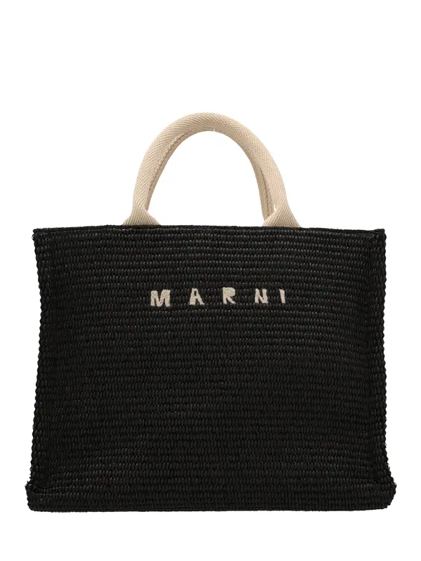 Marni Mini Tote' Shopping Bag - Black