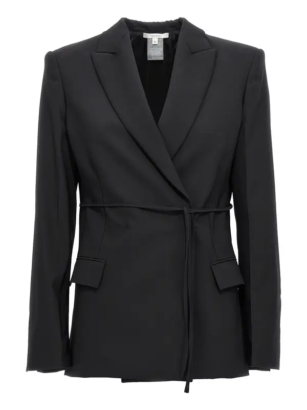NENSI DOJAKA Double-breasted Blazer - Black