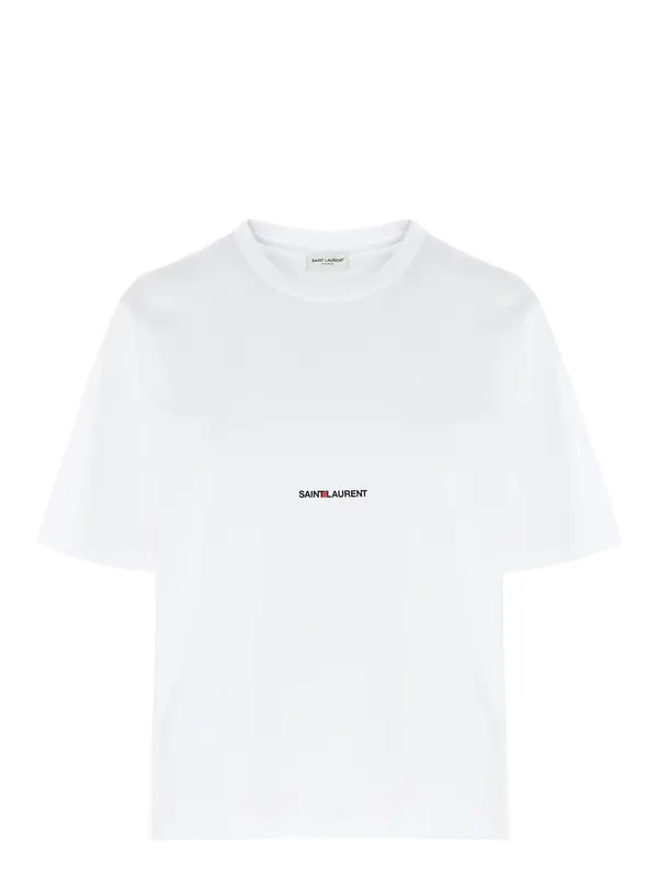 Saint Laurent Rive Gauche T-shirt - White