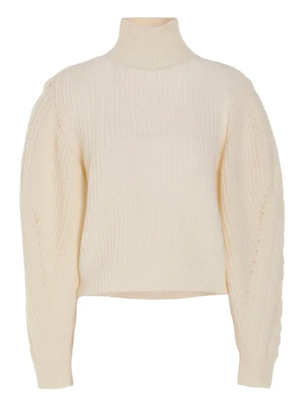 MIXIK Monique Sweater - White
