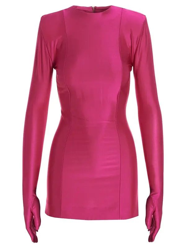 Vetements Diva' Dress - Fuchsia