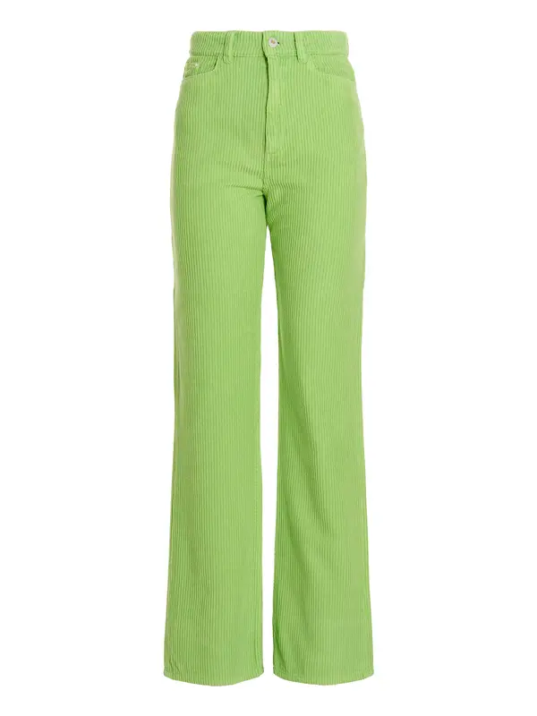 WANDLER Rose Corduroy Pants - Green