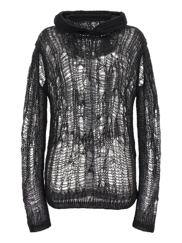 Rick Owens Spider Hoodie - Black