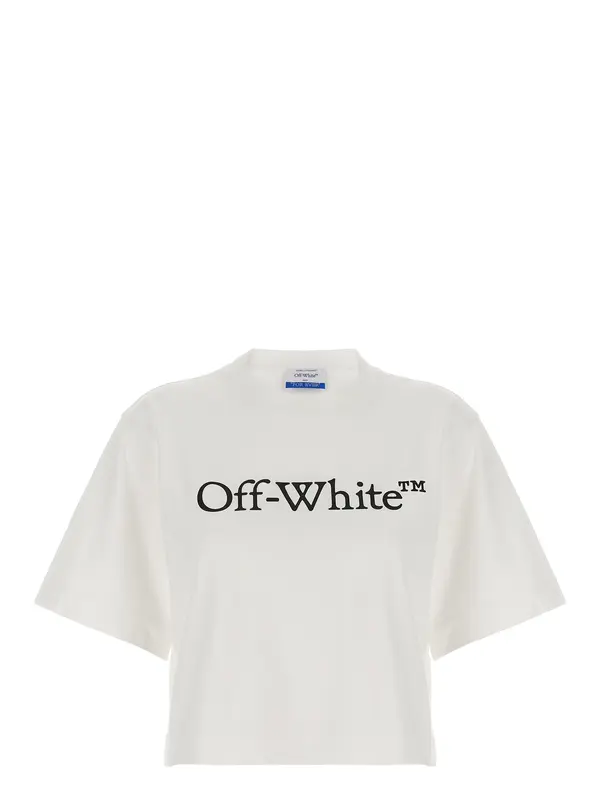 Off White Big Logo T-shirt - White