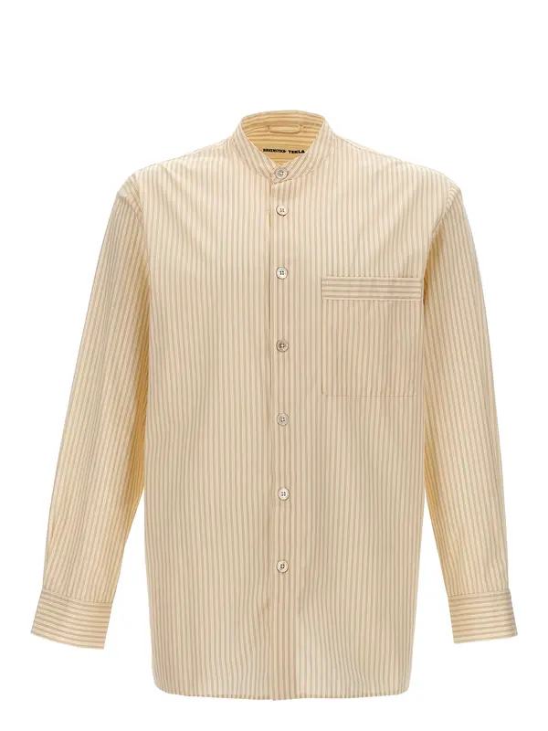 BIRKENSTOCK Texla Striped Shirt - Beige