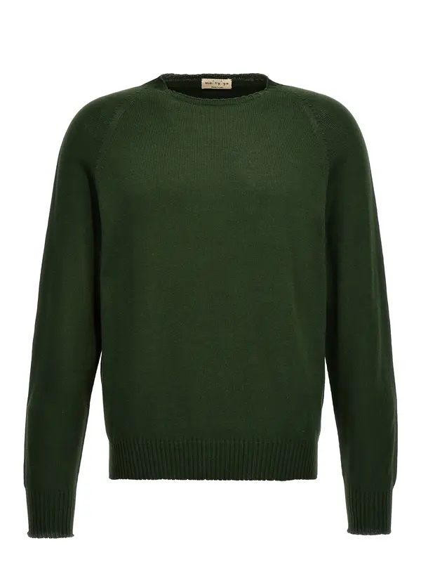 MA'RY'YA Crew Neck Sweater - Green