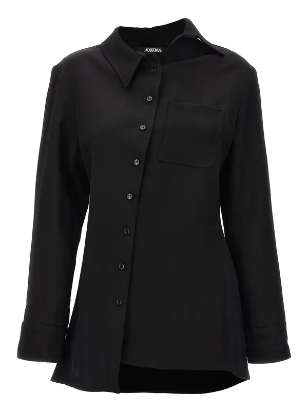 Jacquemus La Chemise Pablo Shirt - Black