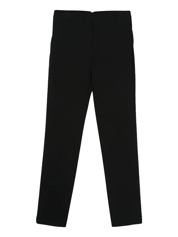 Ami Wool Cigarette Trousers - Black