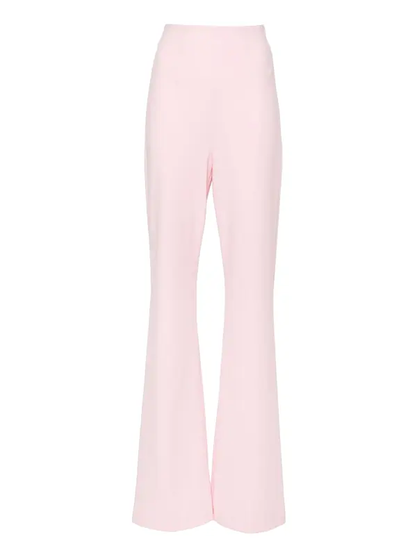 Sportmax High-waisted Trousers - Lilac
